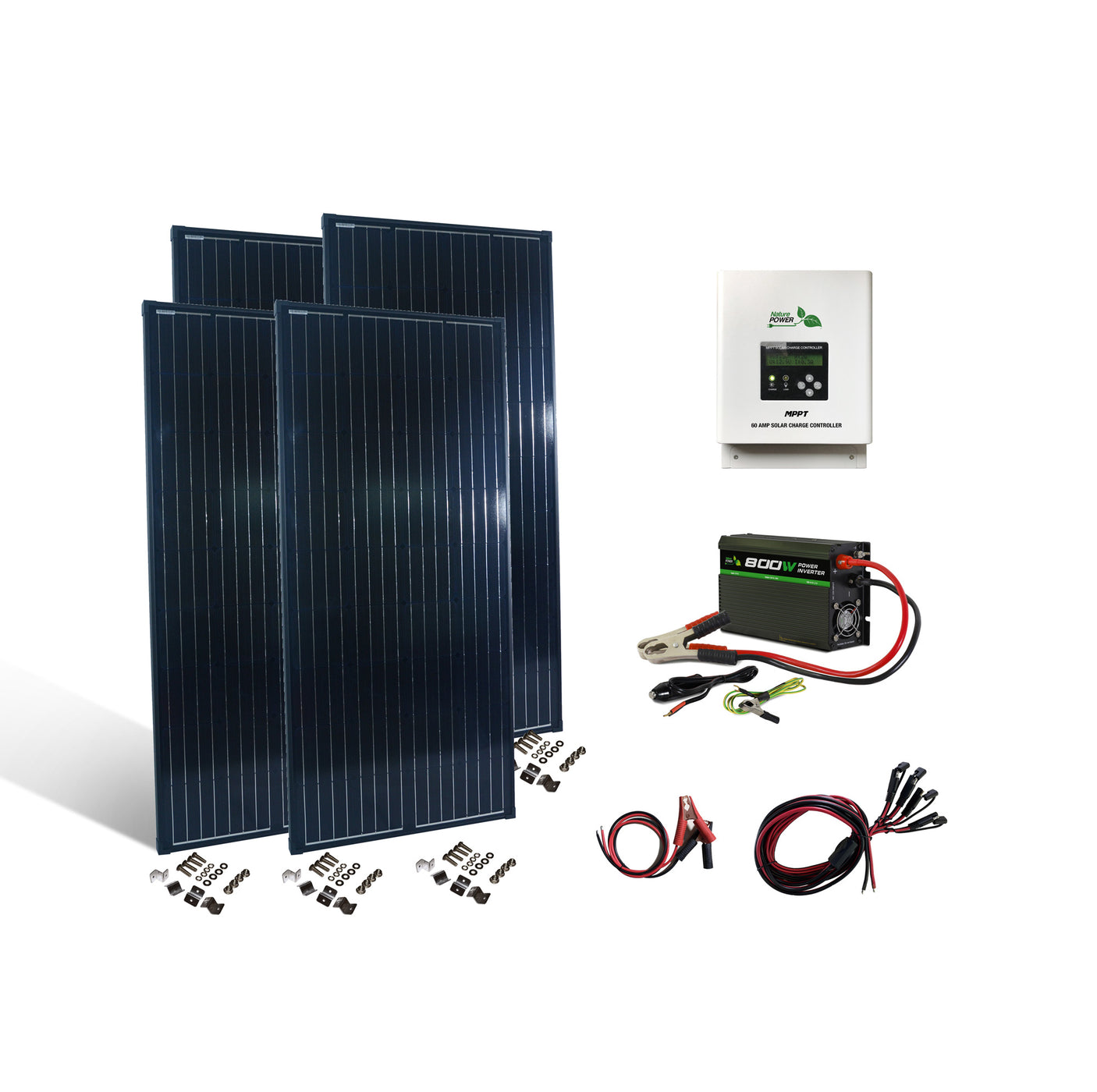 Nature Power 800 Watt High Performance Solar Kit